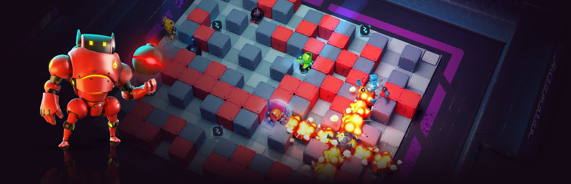 Bomb Bots Arena - Player Count (0)